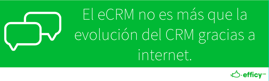 eCRM: diferencias y ventajas sobre un CRM tradicional